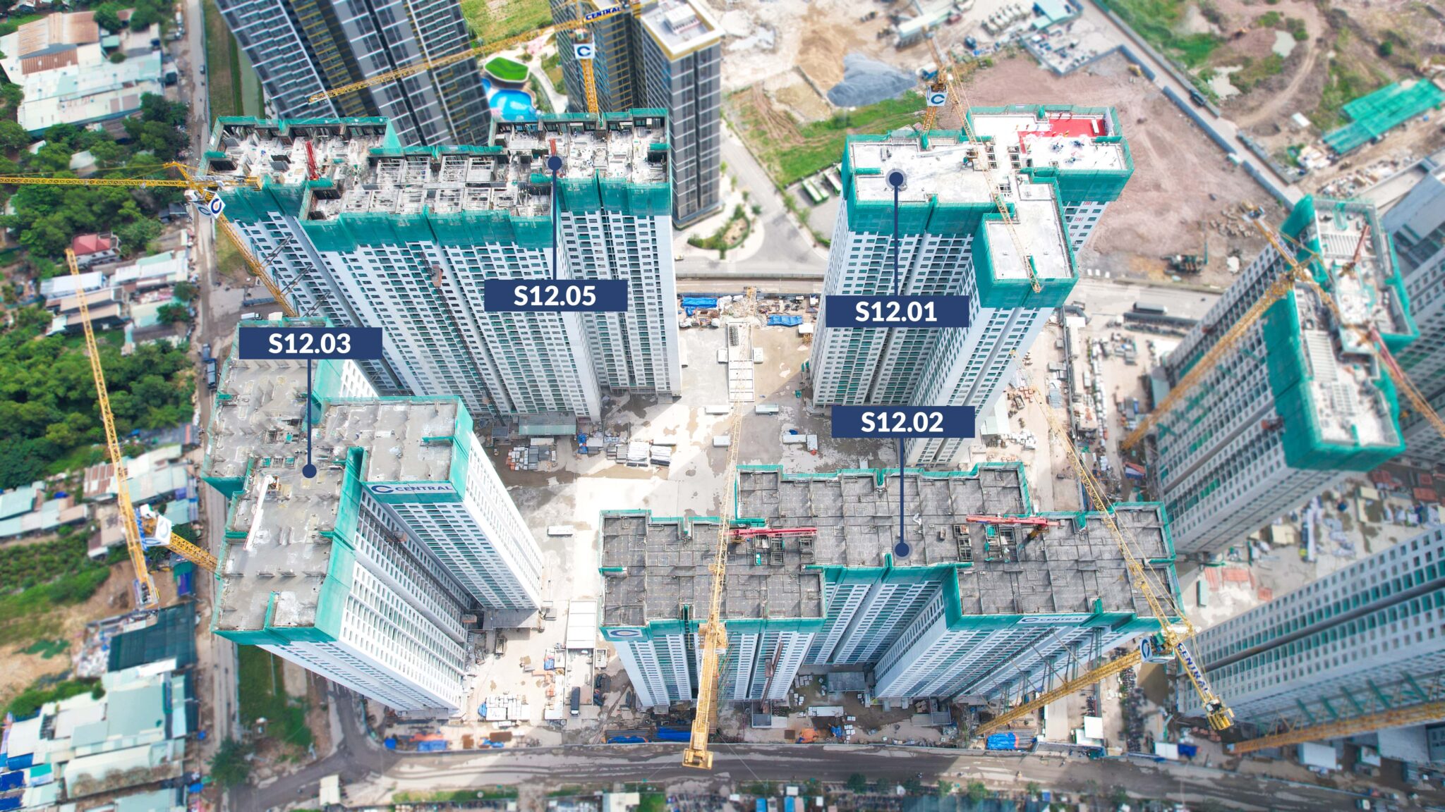CENTRAL TOPPED OUT THE TROPICAL, VINHOMES GRAND PARK PROJECT, DISTRICT ...
