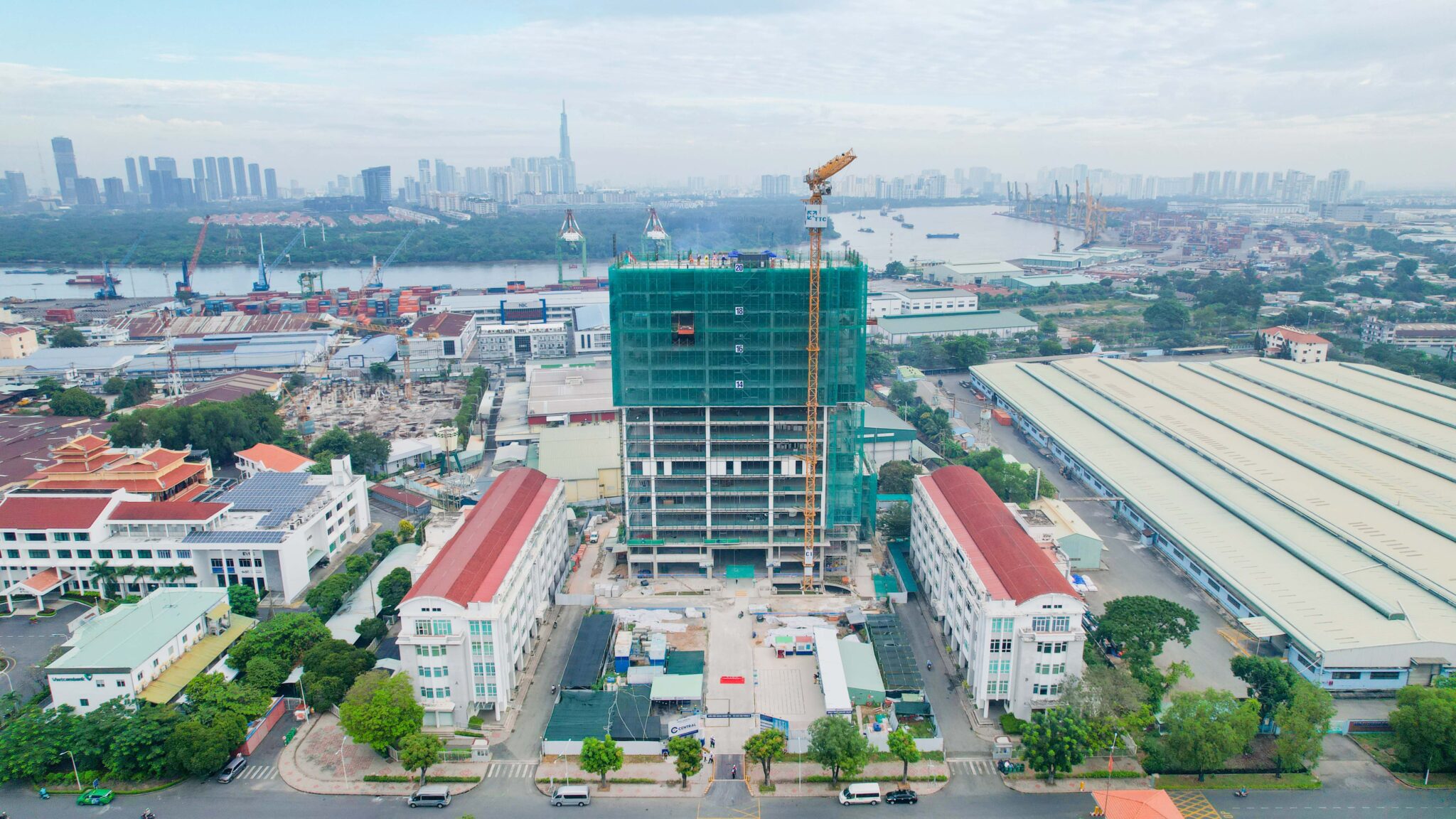 TOPPING OUT CEREMONY OF THE TTC BUSINESS INCUBATOR – OFFICE BUILDING C ...