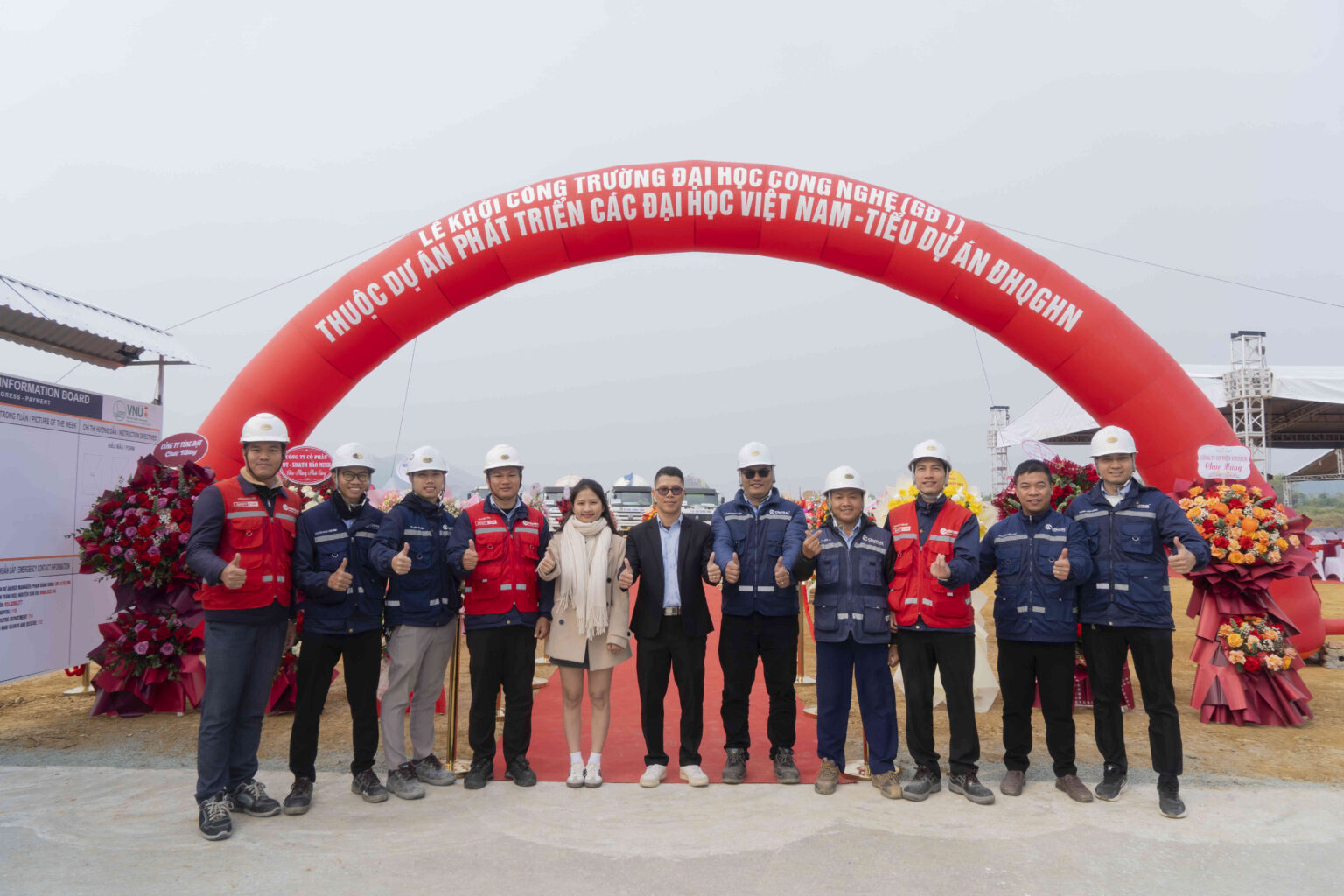 GROUND-BREAKING CEREMONY FOR THE UNIVERSITY OF ENGINEERING AND ...