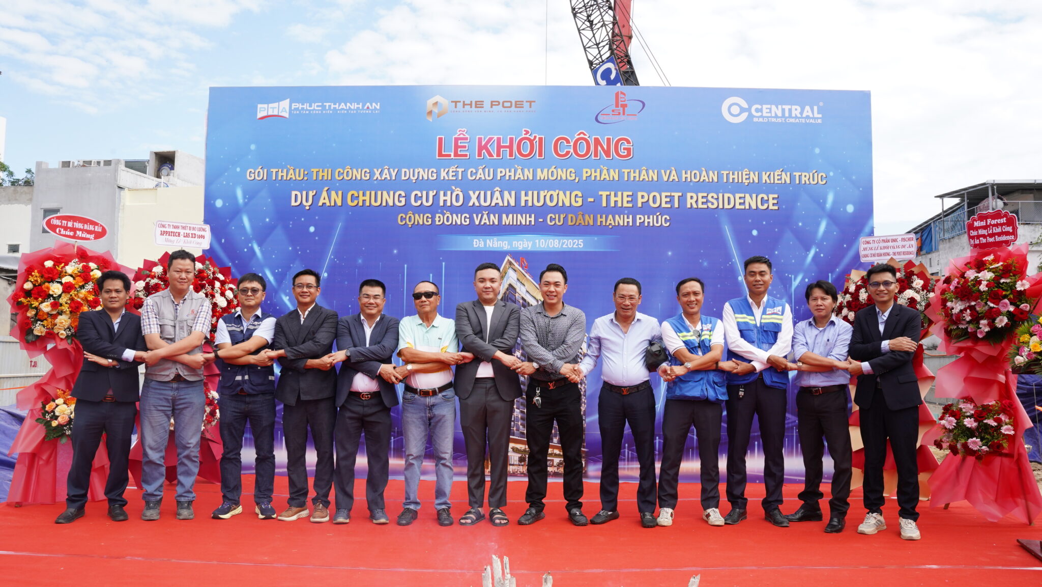 CENTRAL ORGANIZED THE GROUNDBREAKING CEREMONY FOR THE CONTRACT PACKAGE ...
