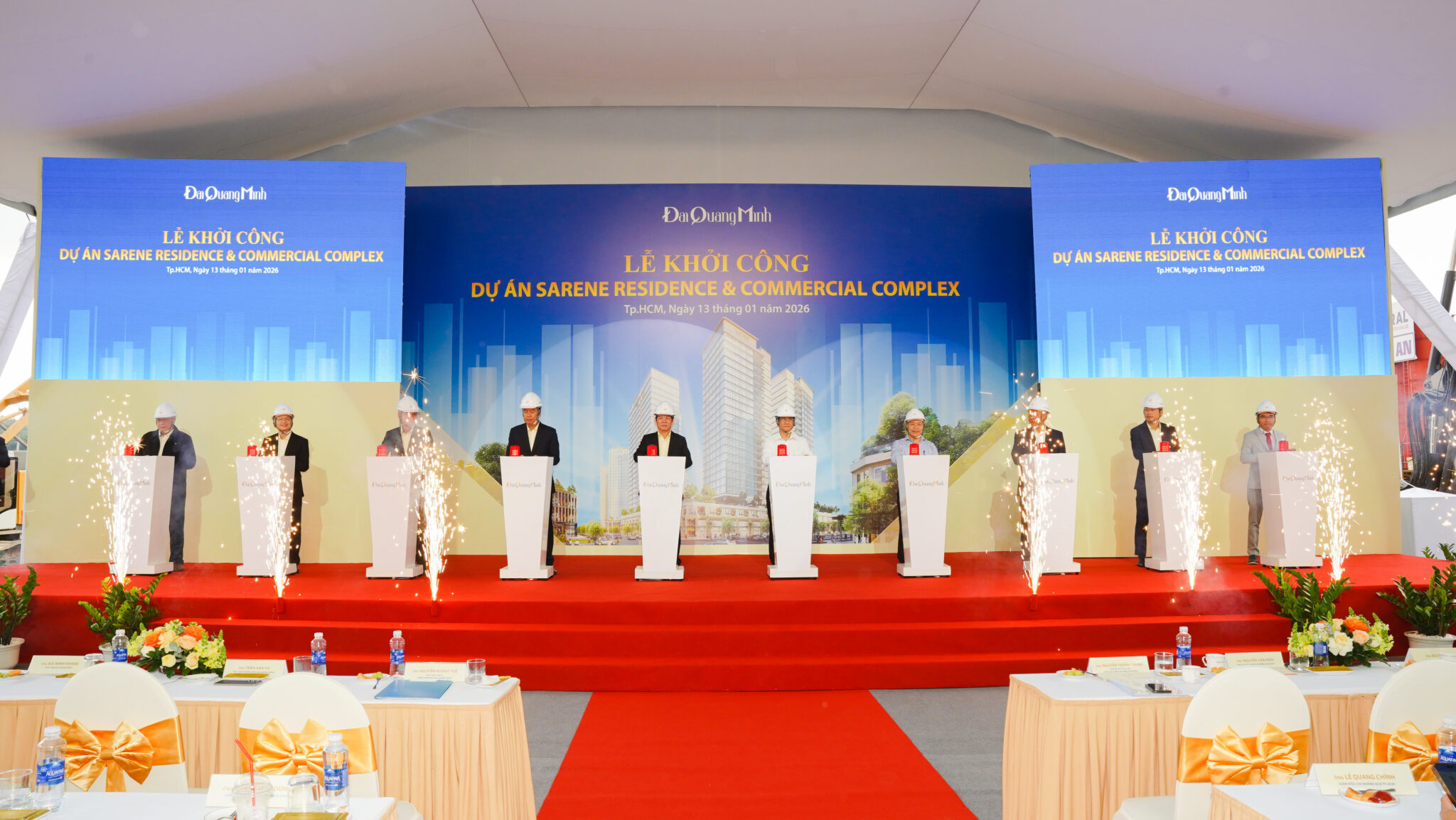 GROUNDBREAKING CEREMONY OF SARENE RESIDENCE & COMMERCIAL COMPLEX ...