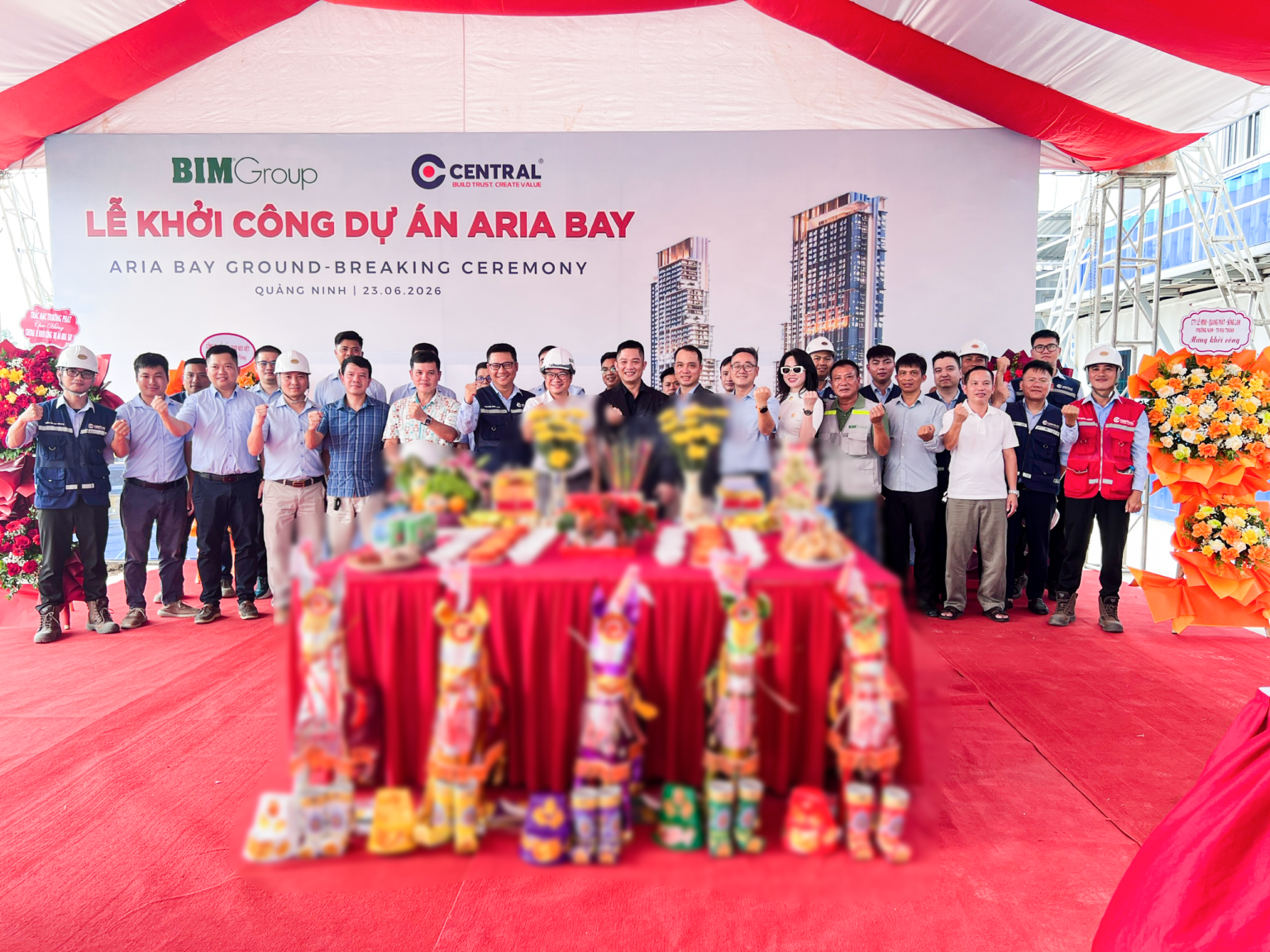 LỄ KHỞI CÔNG DỰ ÁN ARIA BAY HẠ LONG - CENTRAL